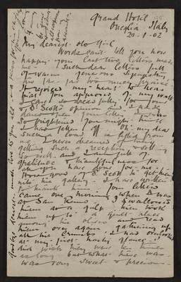 Letter from Frances Hodgkins to Isabel Field - The Complete Frances ...