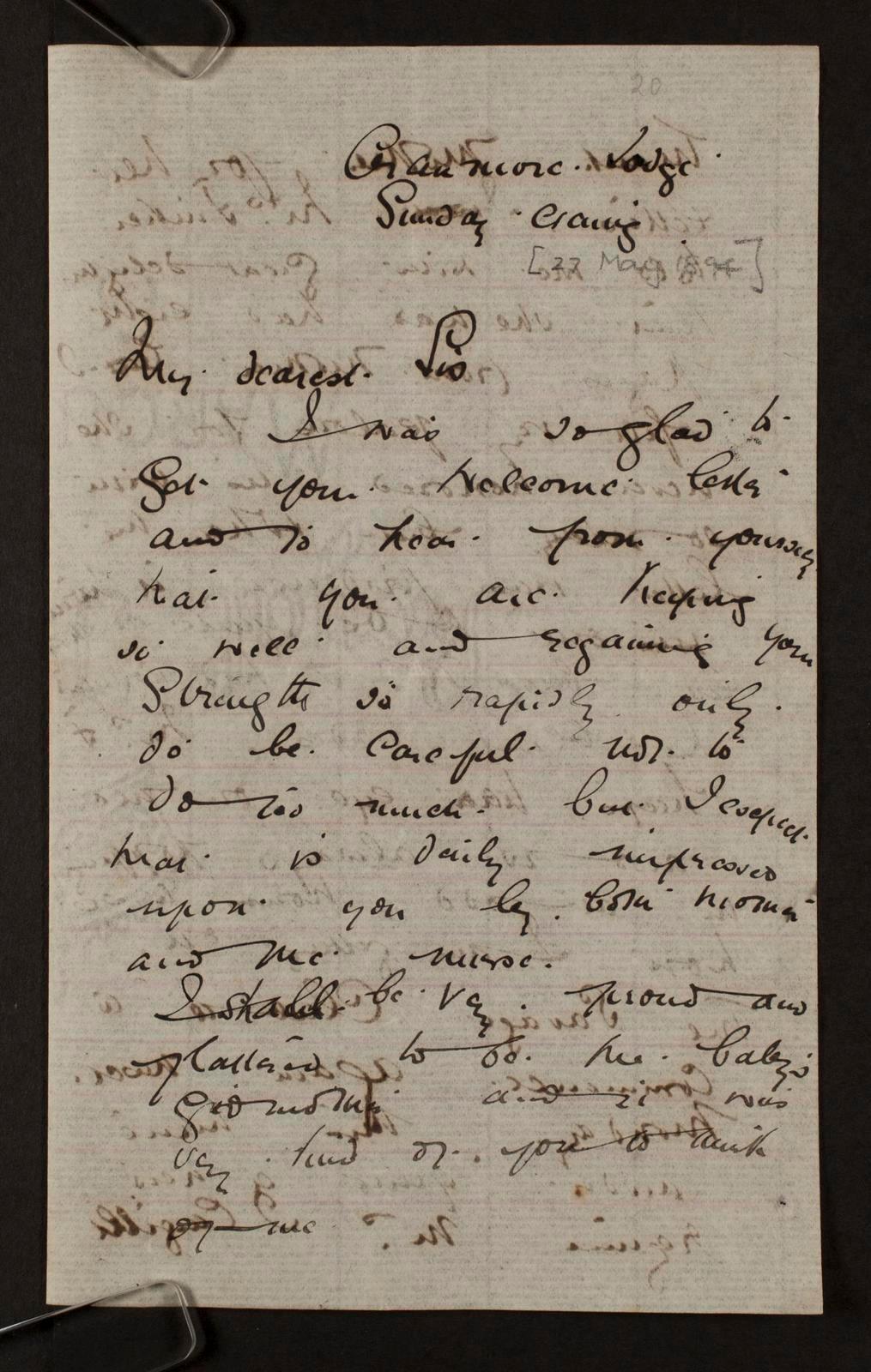 Letter from Frances Hodgkins to Isabel Field - The Complete Frances ...